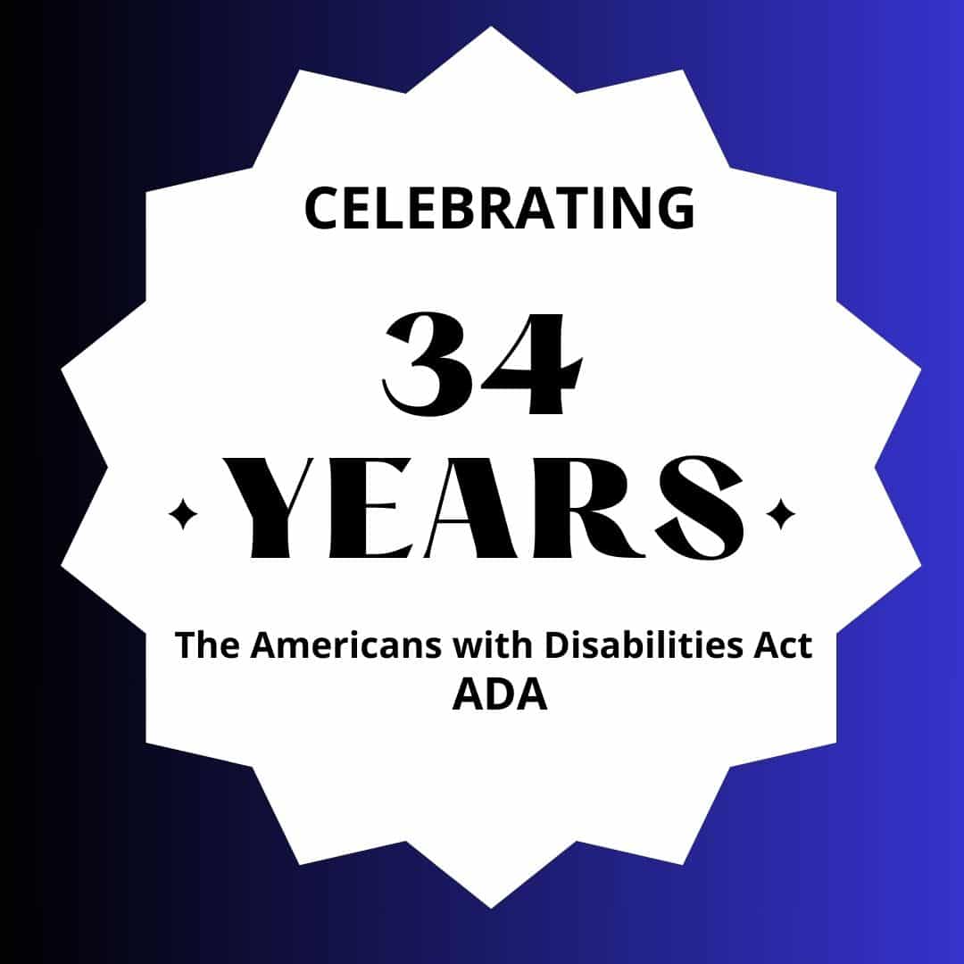 Celebrating 34 Years of the Americans with Disabilities Act | Alliance ...